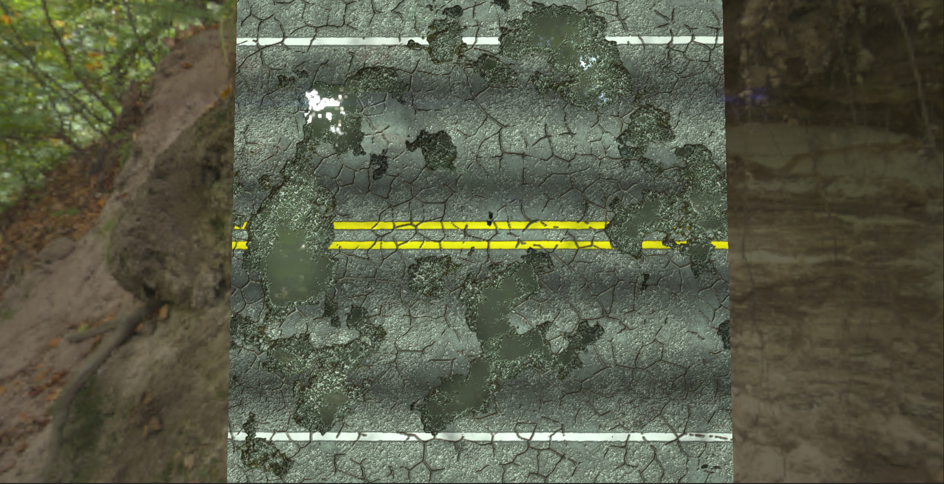 ArtStation - Decaying Road Substance