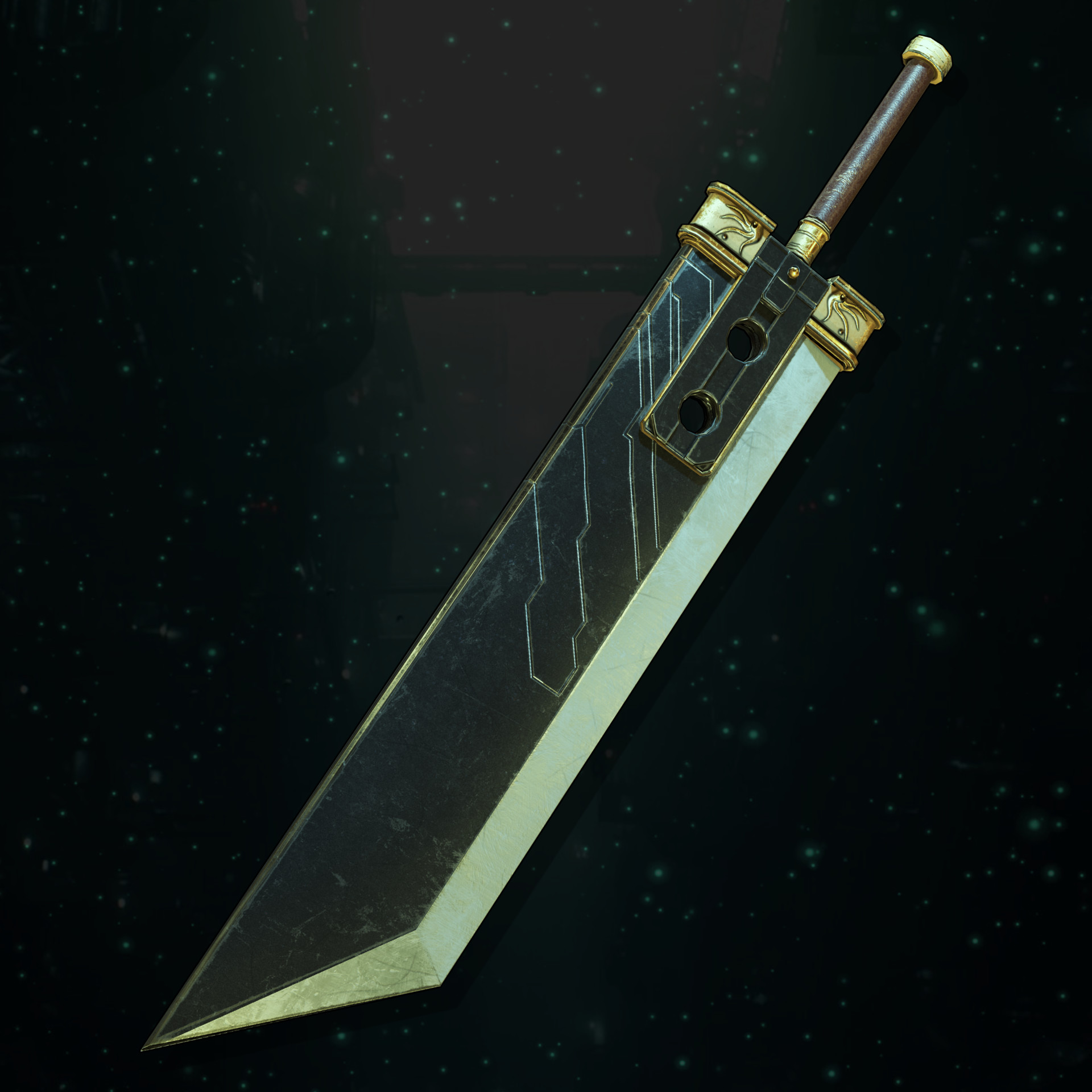 ArtStation - Buster Sword WIP