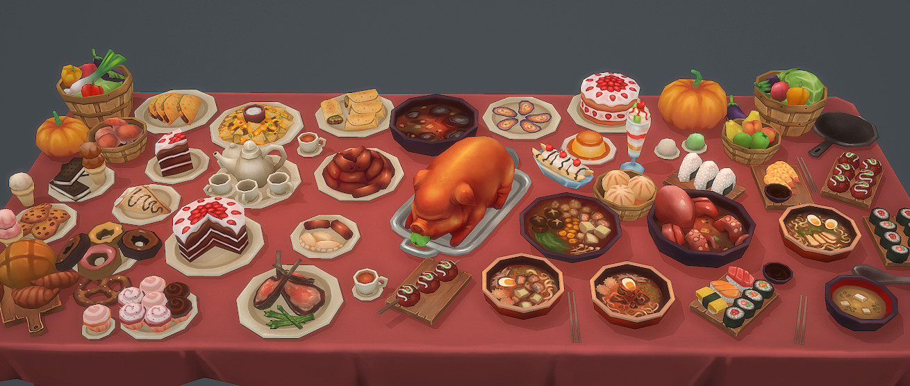 ArtStation - Delicious Food Stuffz 02