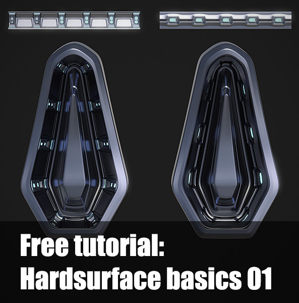 ArtStation - Free tutorial: Hardsurface basics 01