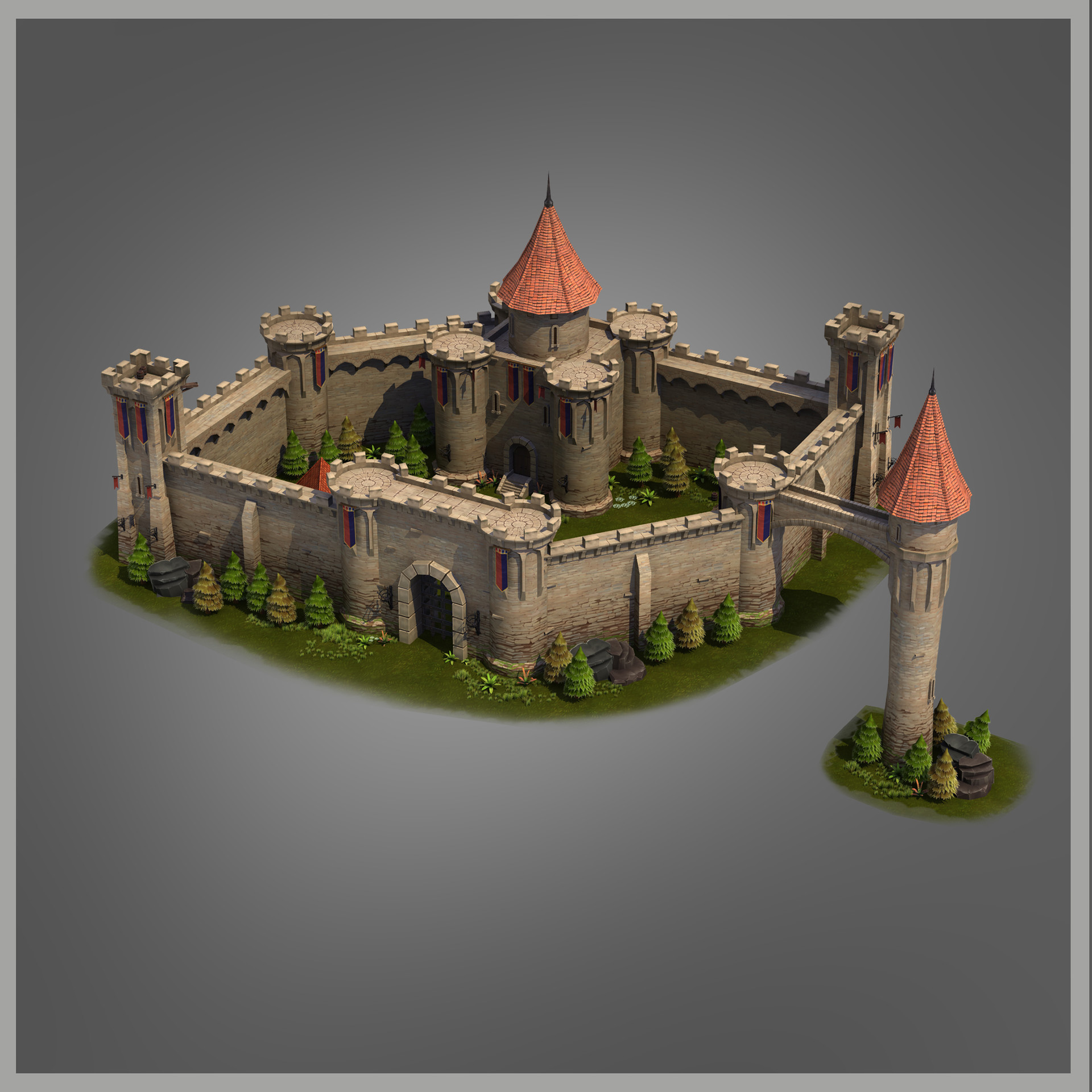 ArtStation - Medieval Castle Update