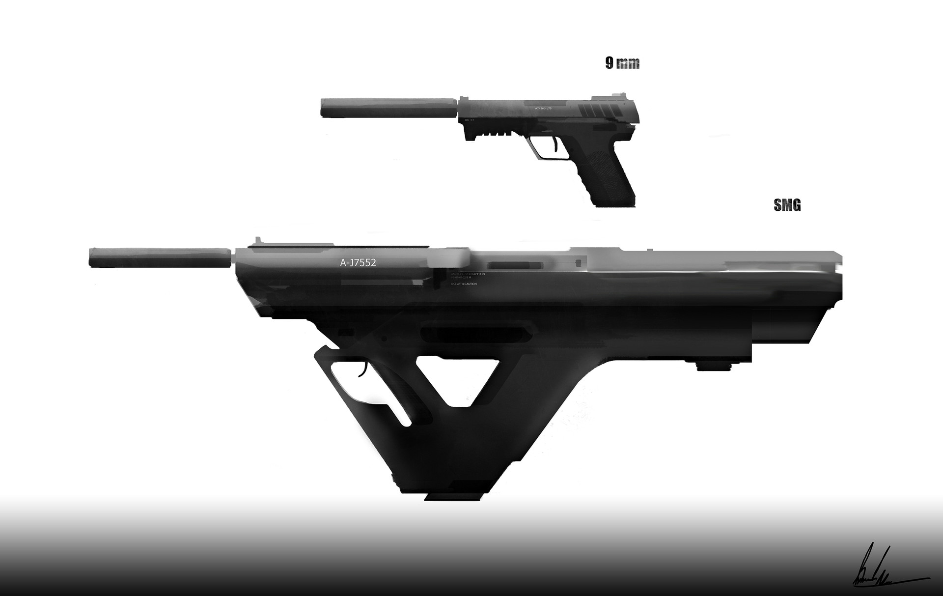ArtStation - Gun sheet
