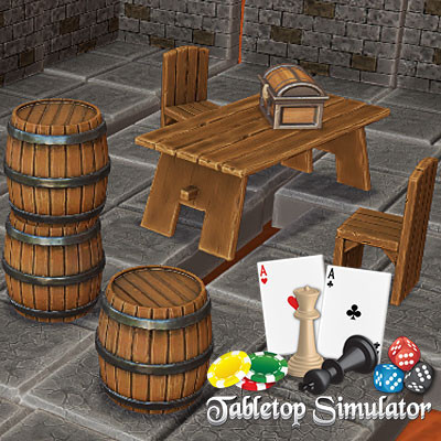 ArtStation - Tabletop Simulator - Props