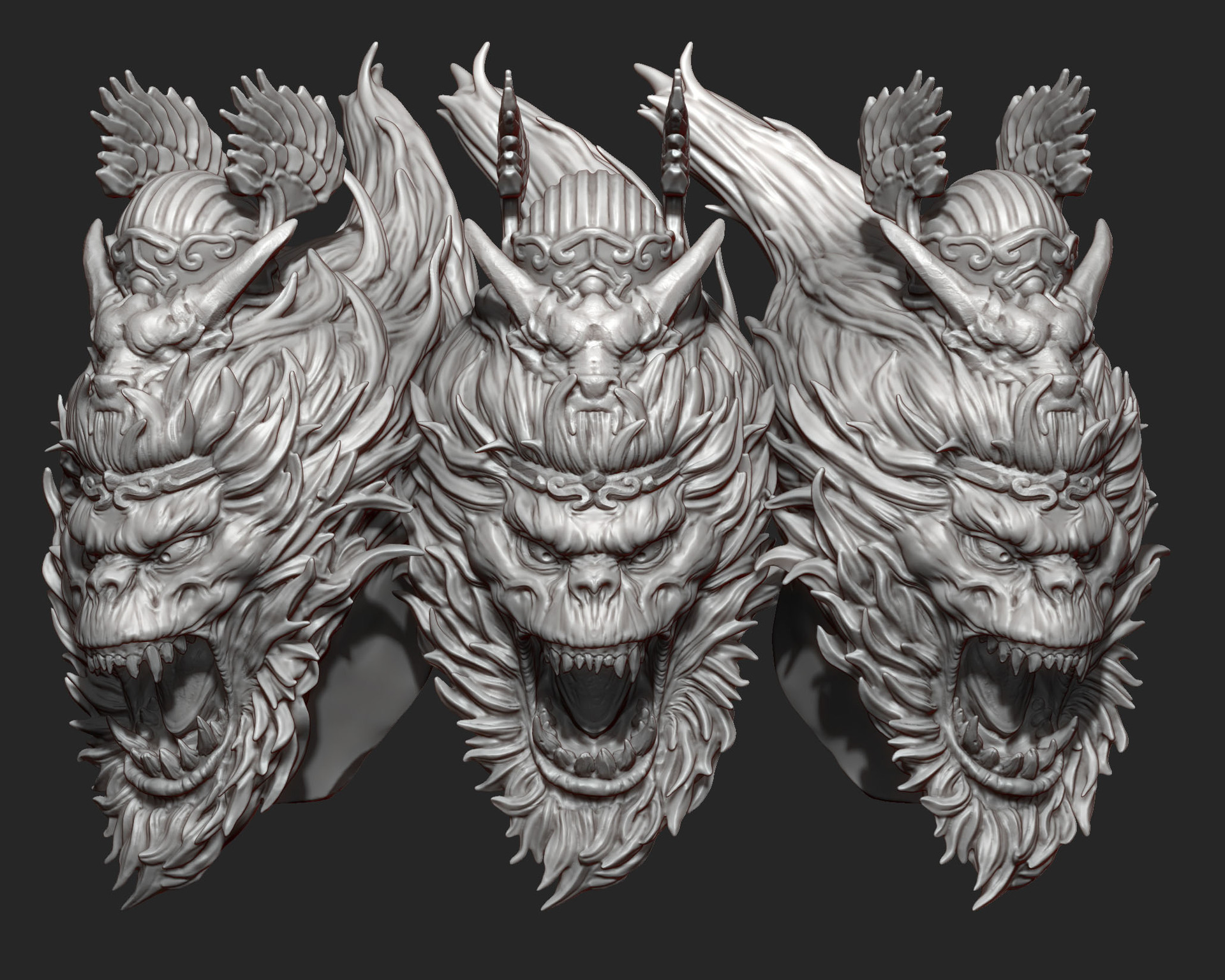 ArtStation - Chinese Warrior (WIP)