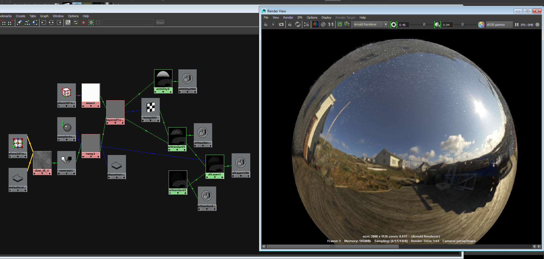 ArtStation - Dust on a shader