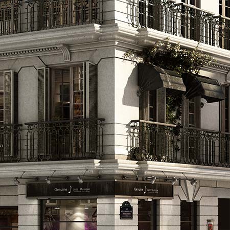 ArtStation - French building