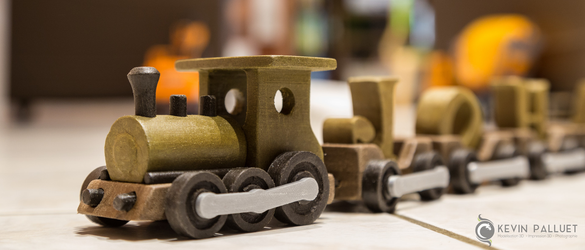 ArtStation - 3D Printing Train