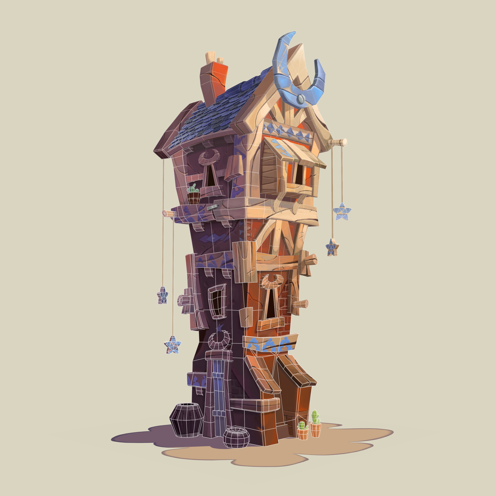 ArtStation - Moon House