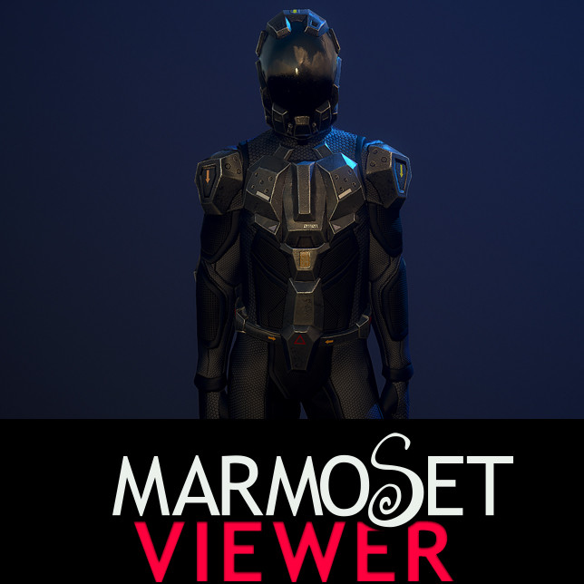 ArtStation - BTD Project Armor Black Thunder