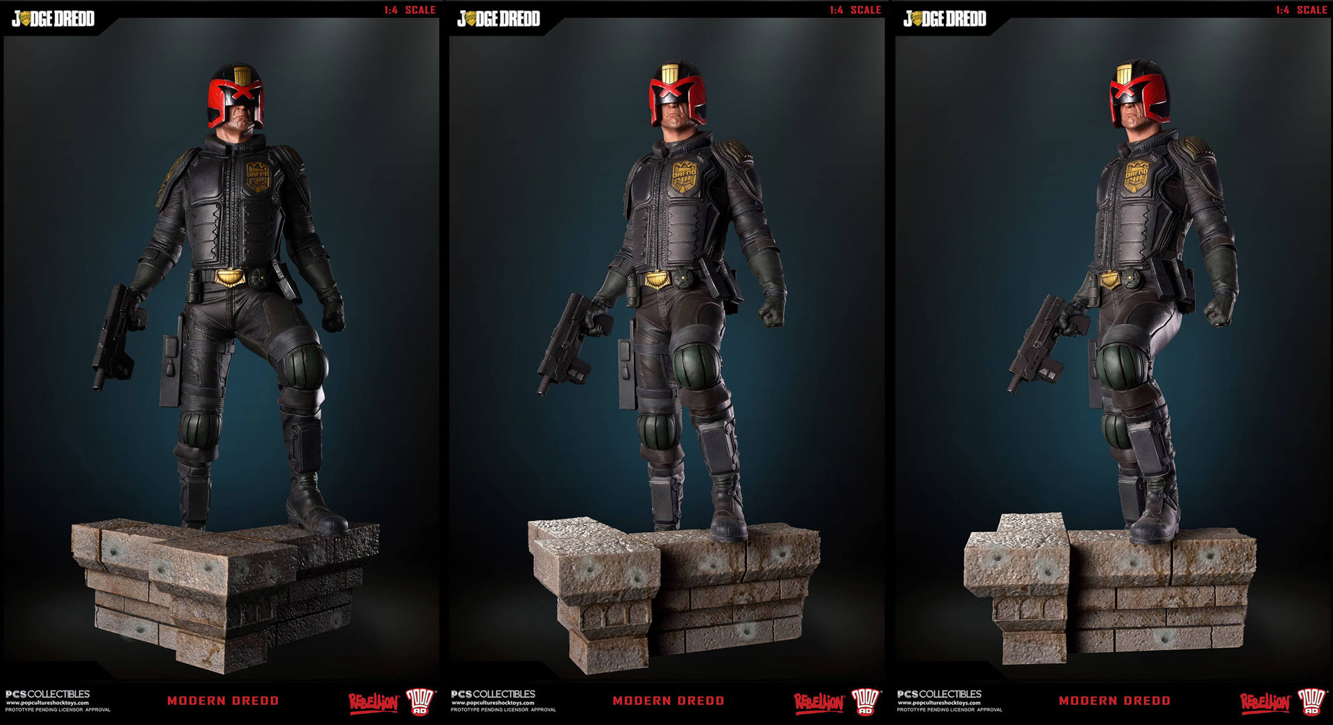 ArtStation - Dredd 2002 1:4 statue
