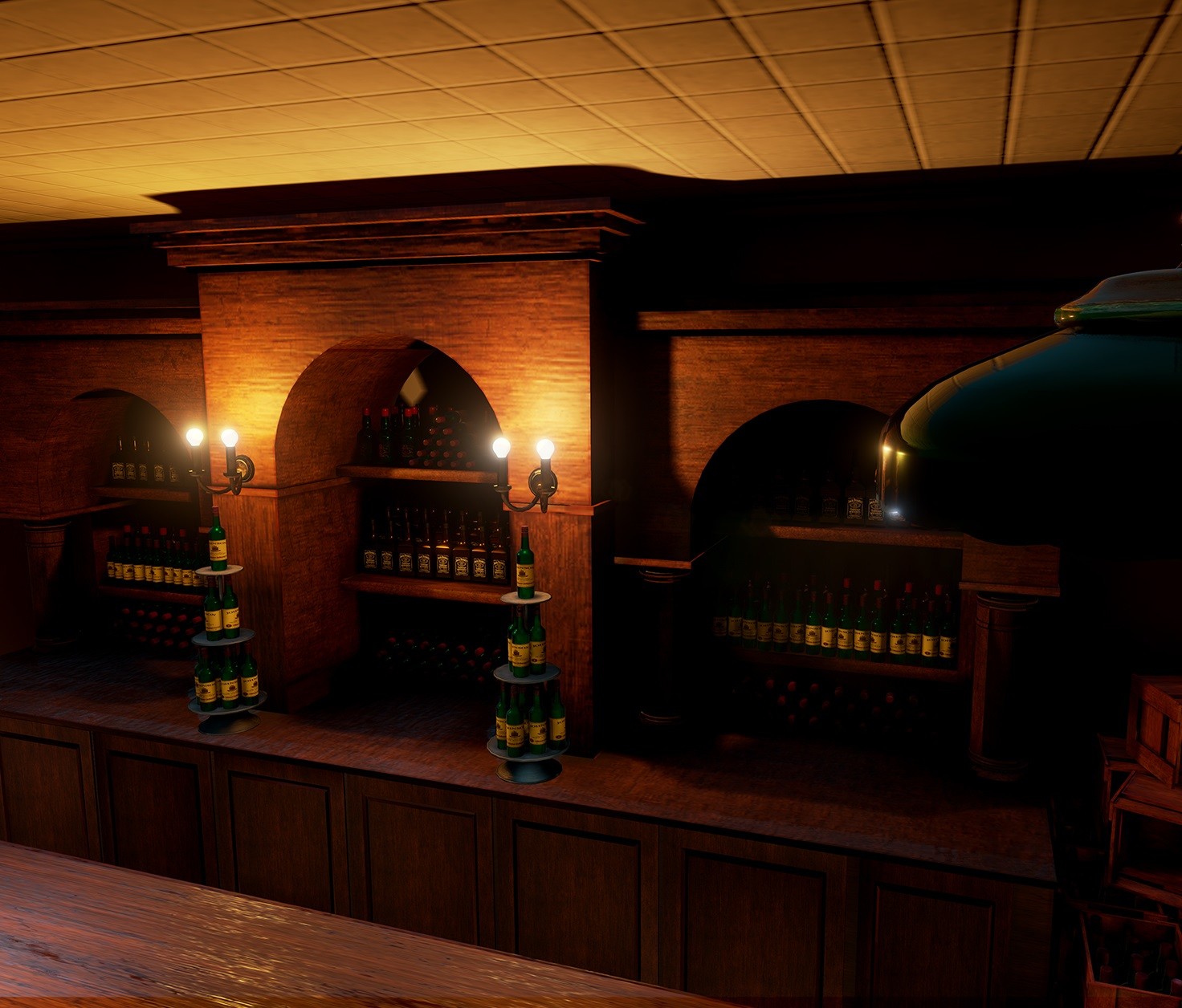 ArtStation - Speakeasy Bar