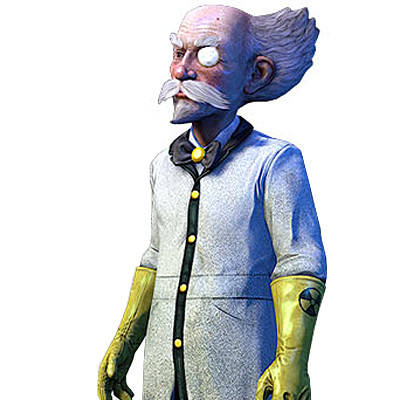 ArtStation - MDK2 HD - Doctor Hawkins