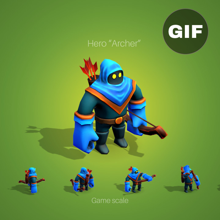 ArtStation - Hero "Archer"