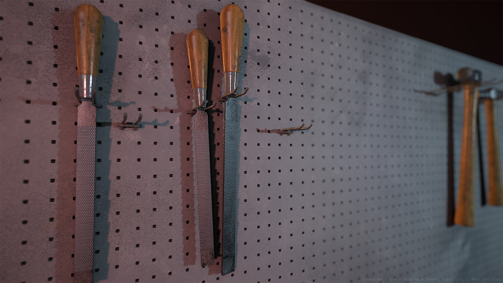 ArtStation - Workbench Scene