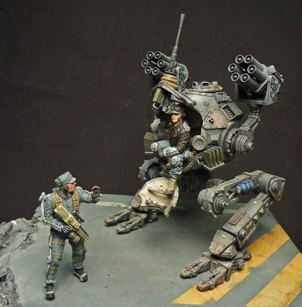 ArtStation - German Post war Mech