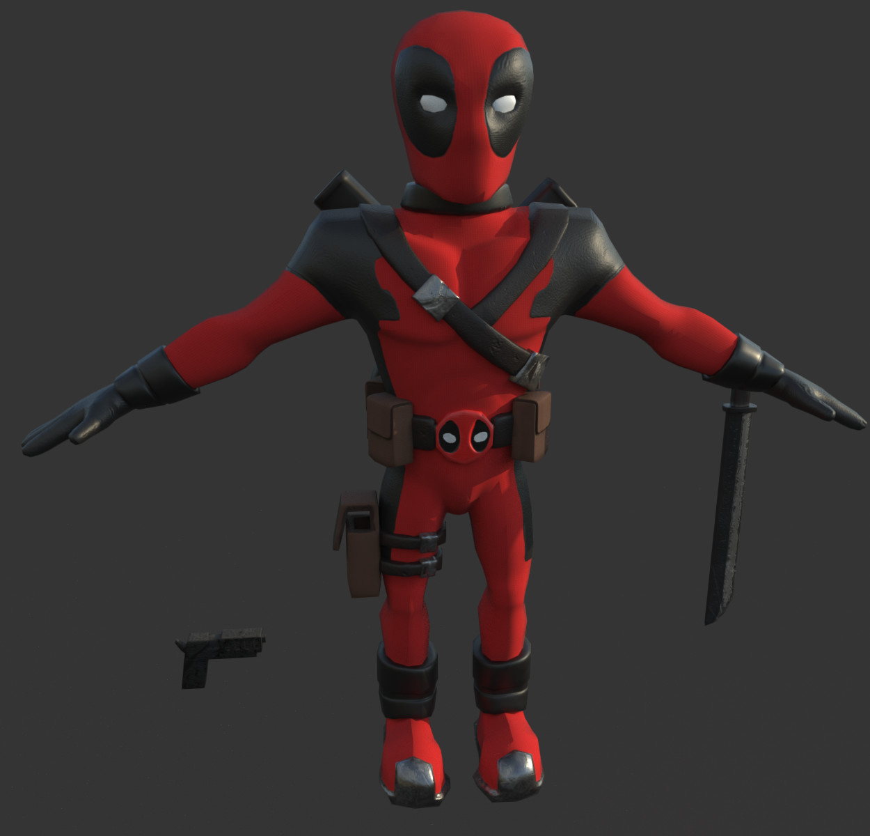 ArtStation - Deadpool Cartoon