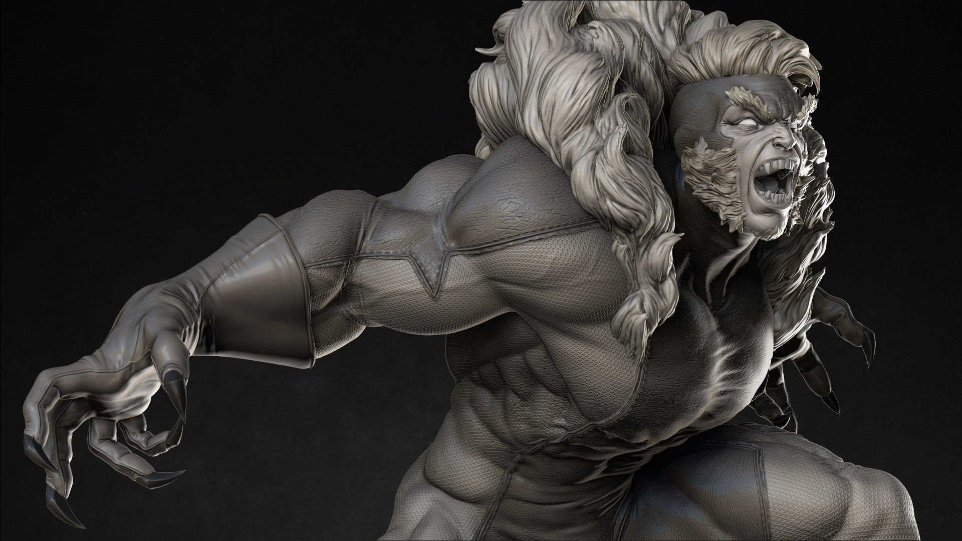 ArtStation - Screaming Sabertooth