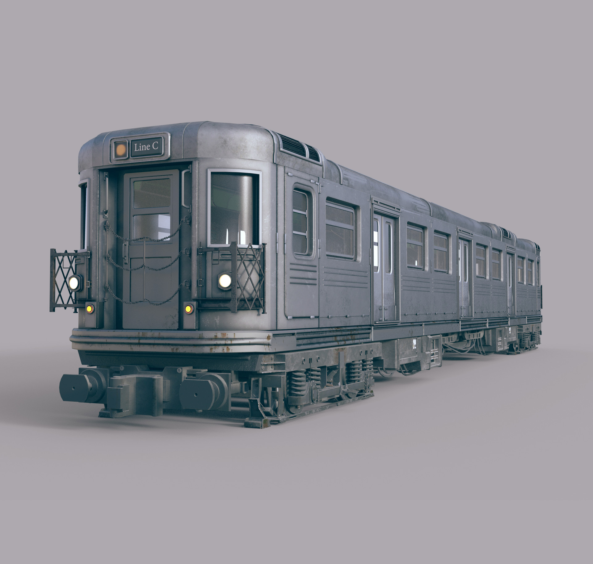 ArtStation - Subway train