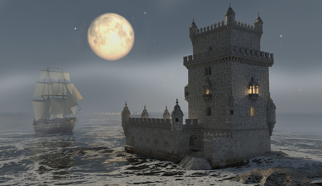 ArtStation - Belem Tower—A 3D Practice