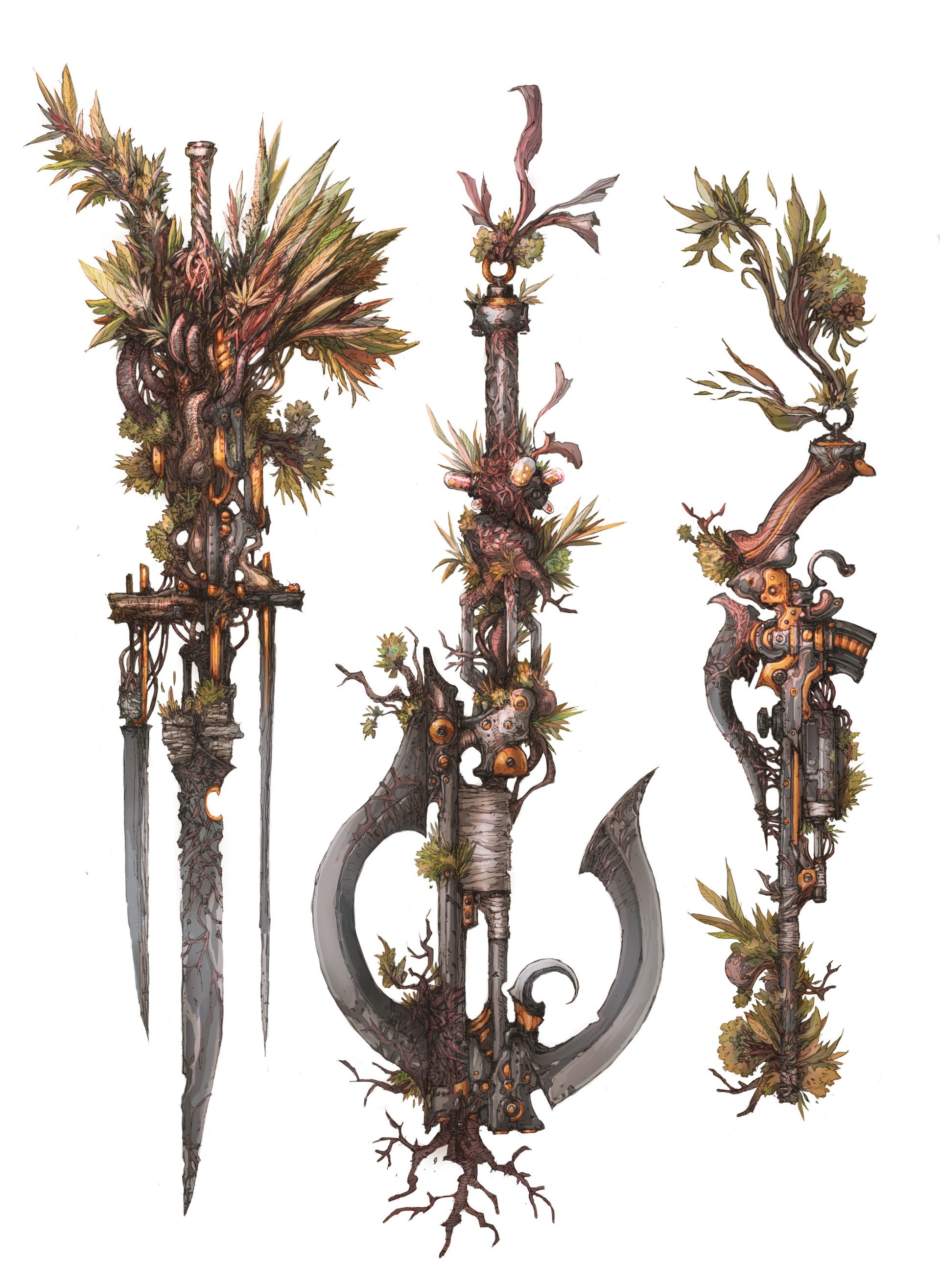 ArtStation - Weapons of nature.