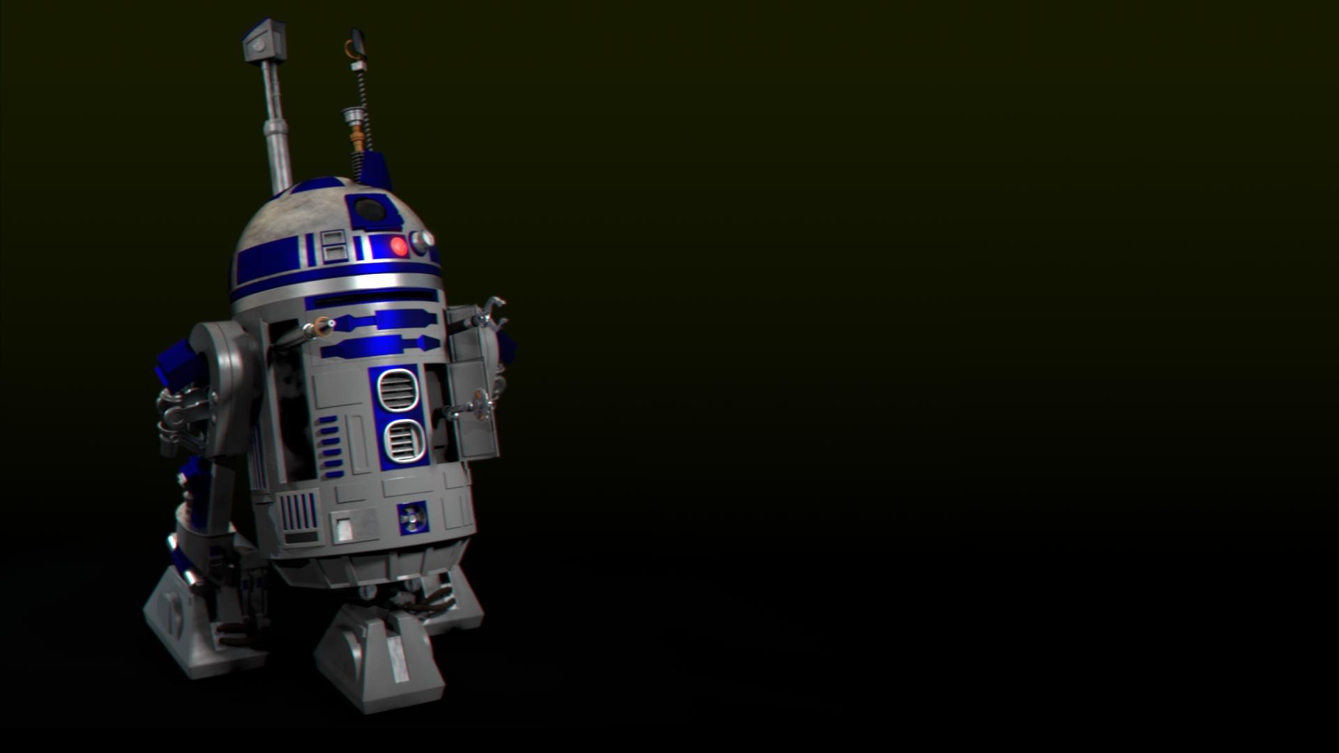 ArtStation - R2D2, Robot Project