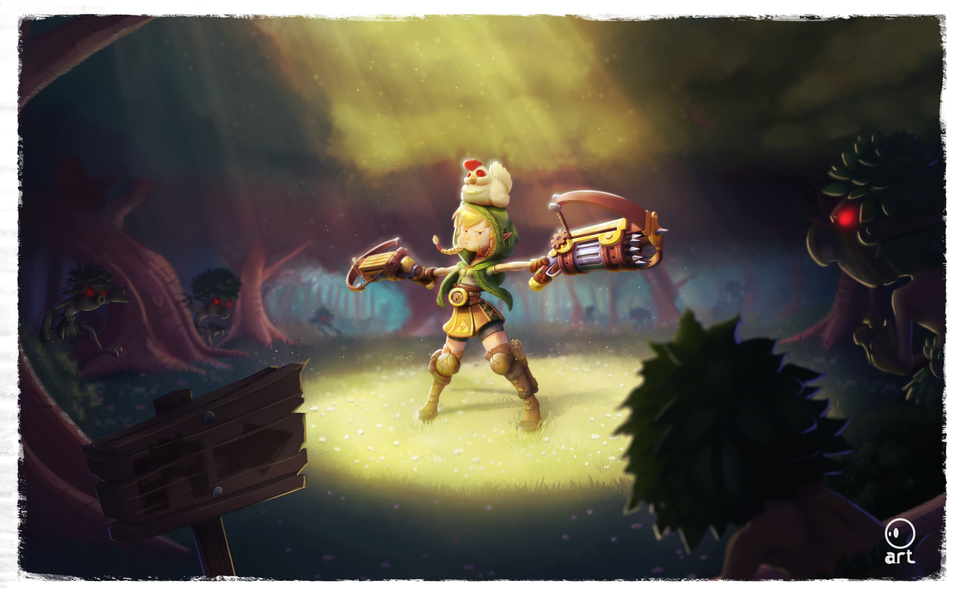 ArtStation - Linkle Fan Art