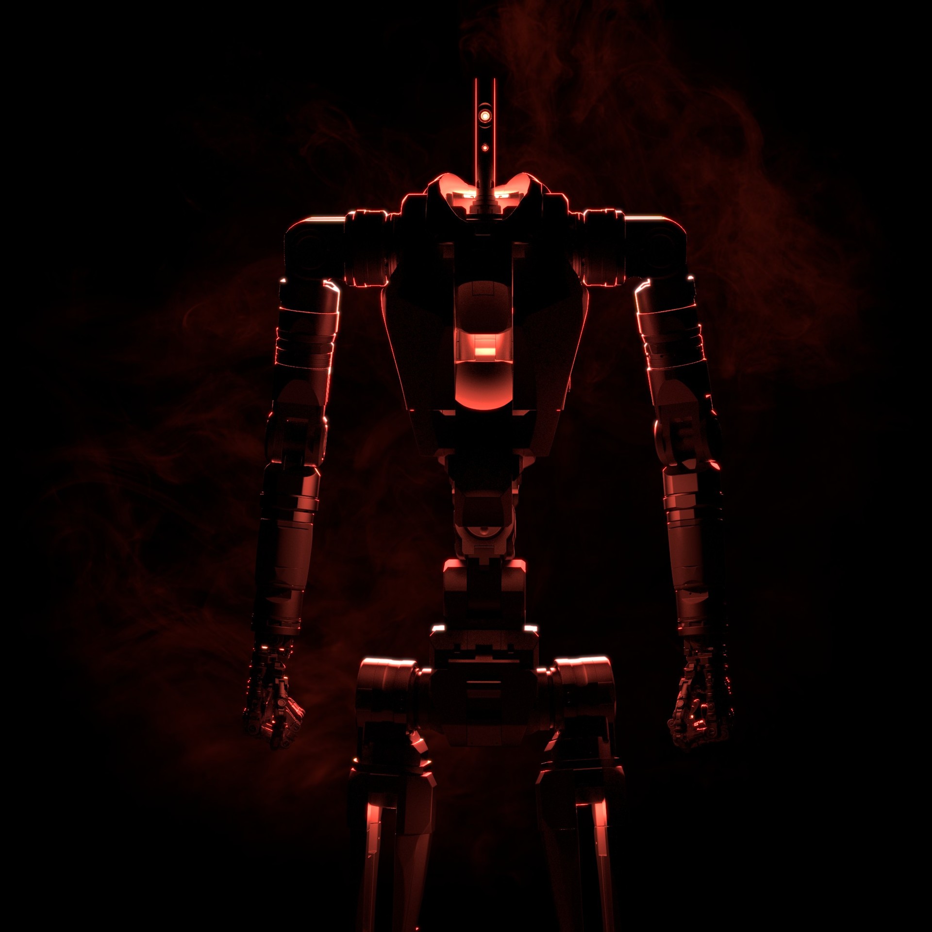 ArtStation - Infantry Mech - Neon