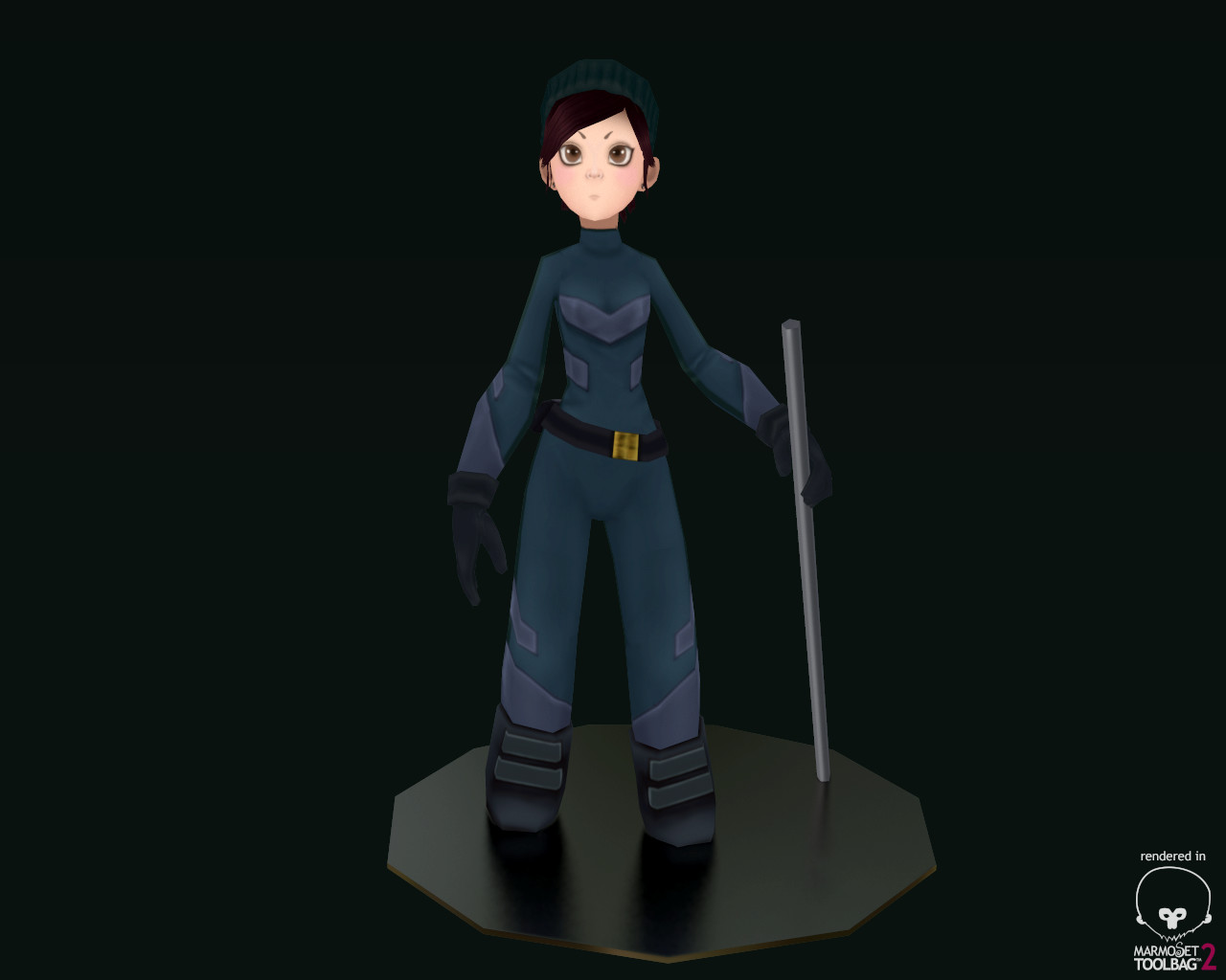 ArtStation - Very Low Res Model