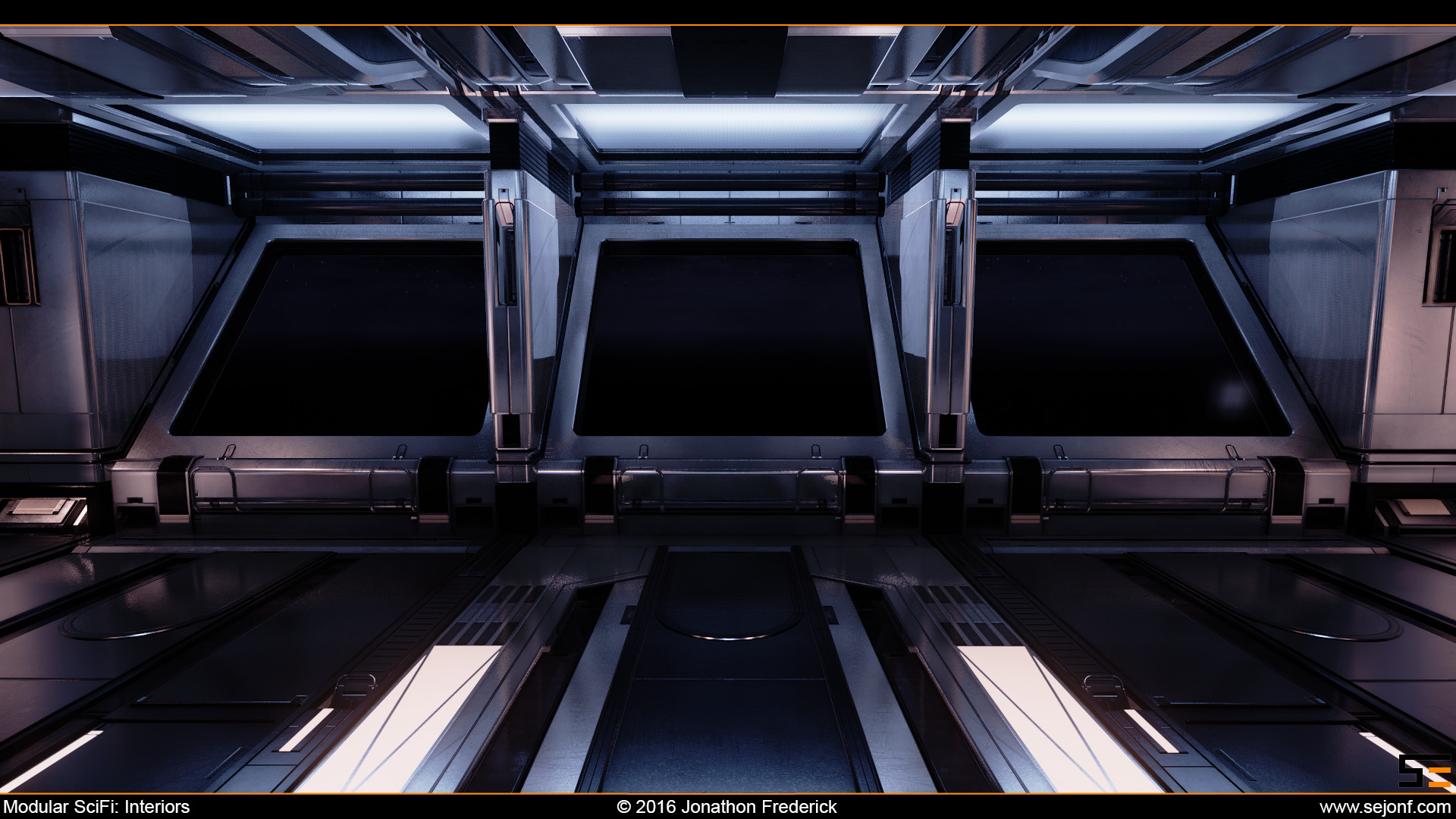 ArtStation - Modular SciFi Interiors