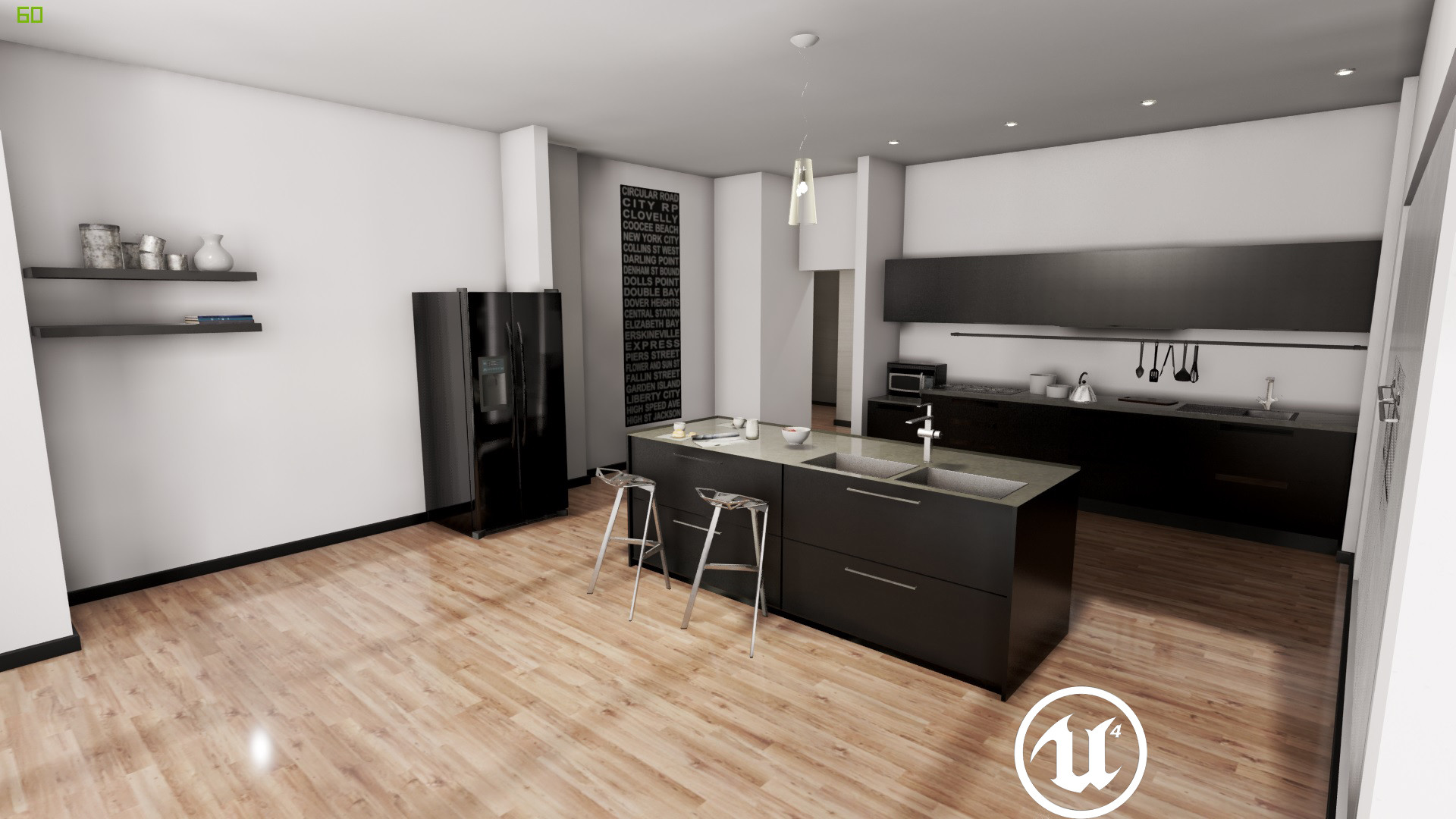 ArtStation - Unreal Engine 4 - NYC Penthouse (WIP)