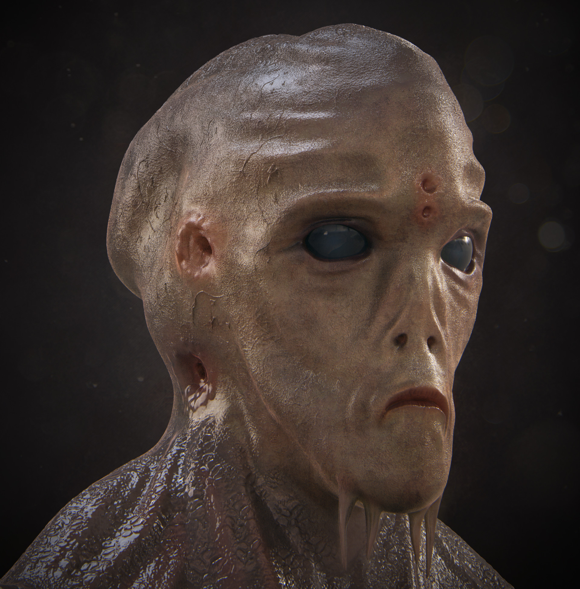 ArtStation - Alien visitor