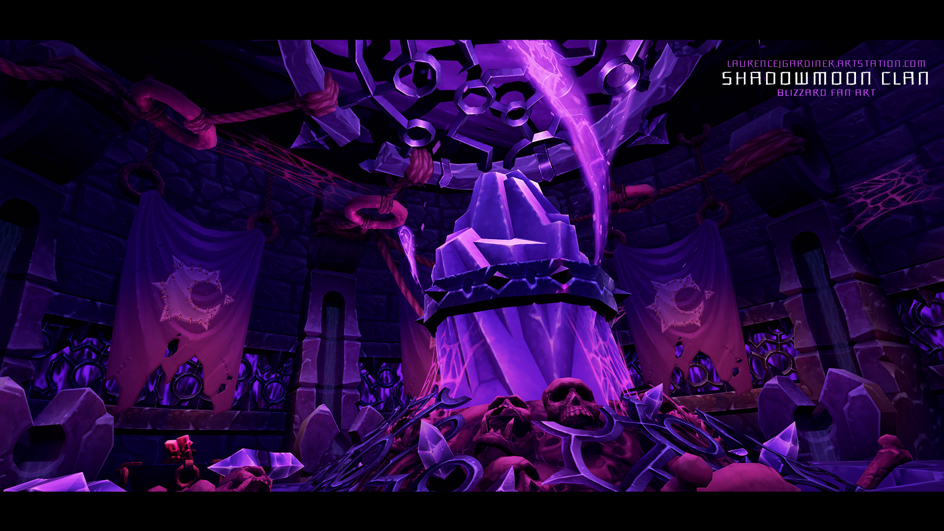 ArtStation - Shadowmoon Ritual Room