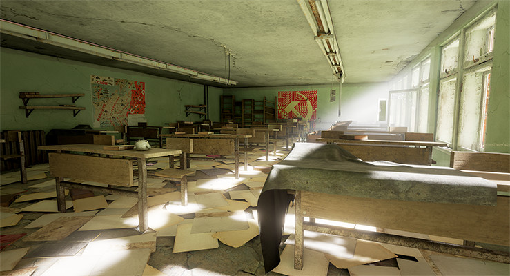 ArtStation - Soviet Interior - Pripyat
