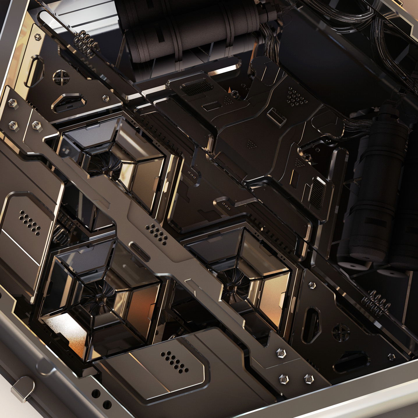 ArtStation - Hexagonic Radiation Diffuser