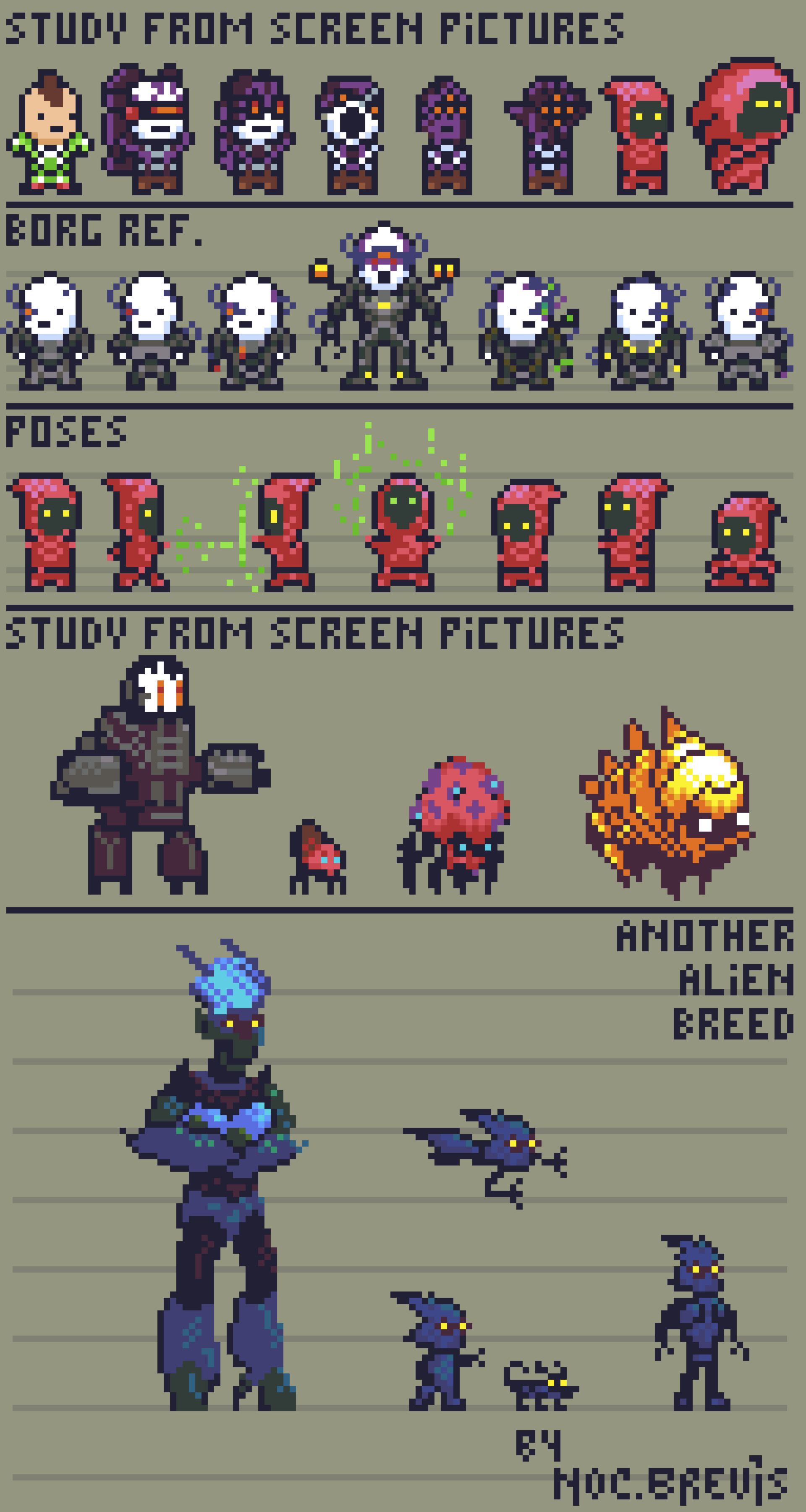 ArtStation - Study of Pixel Piracy of Quadro Delta