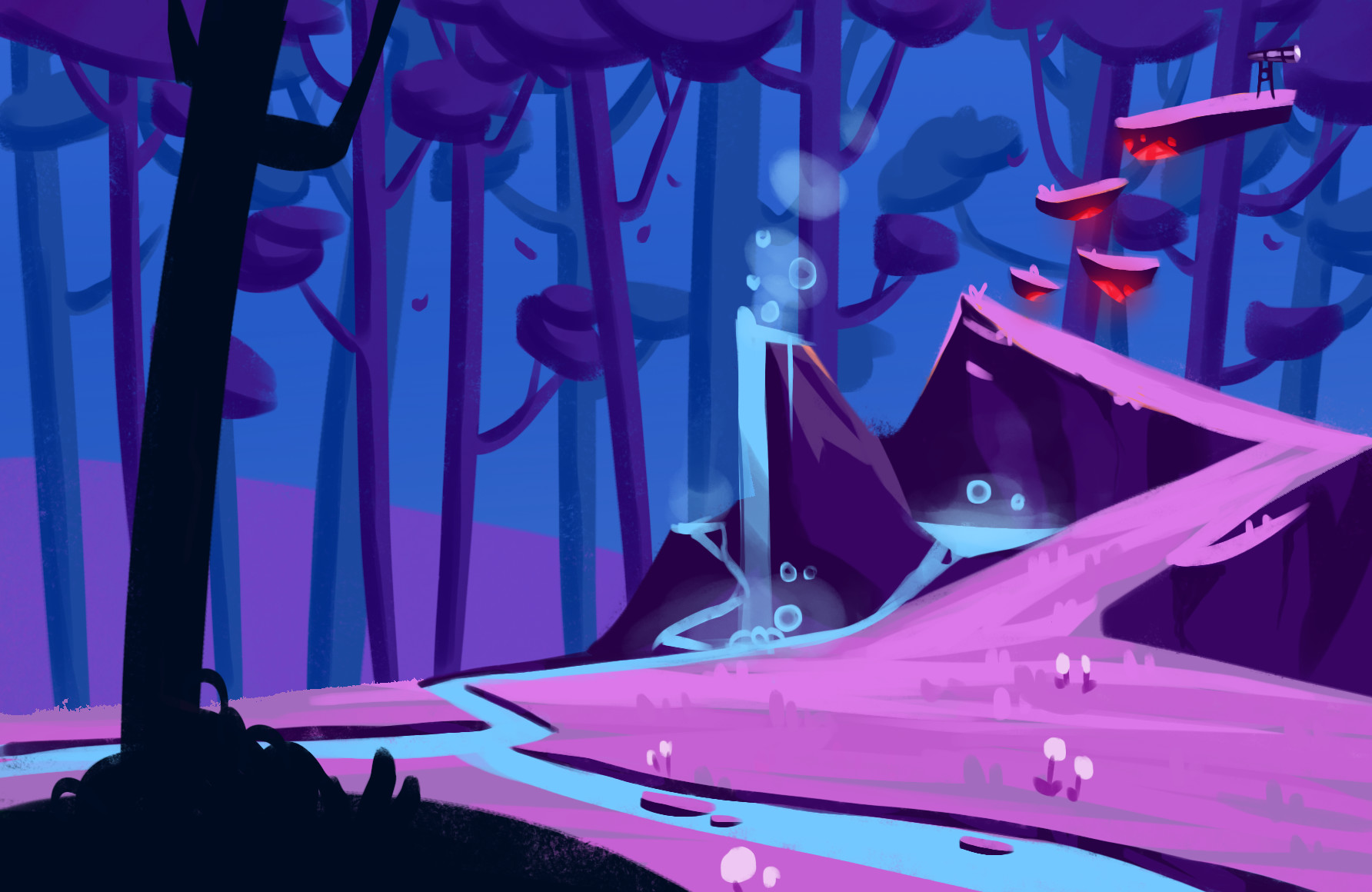 ArtStation - environment concept sketch