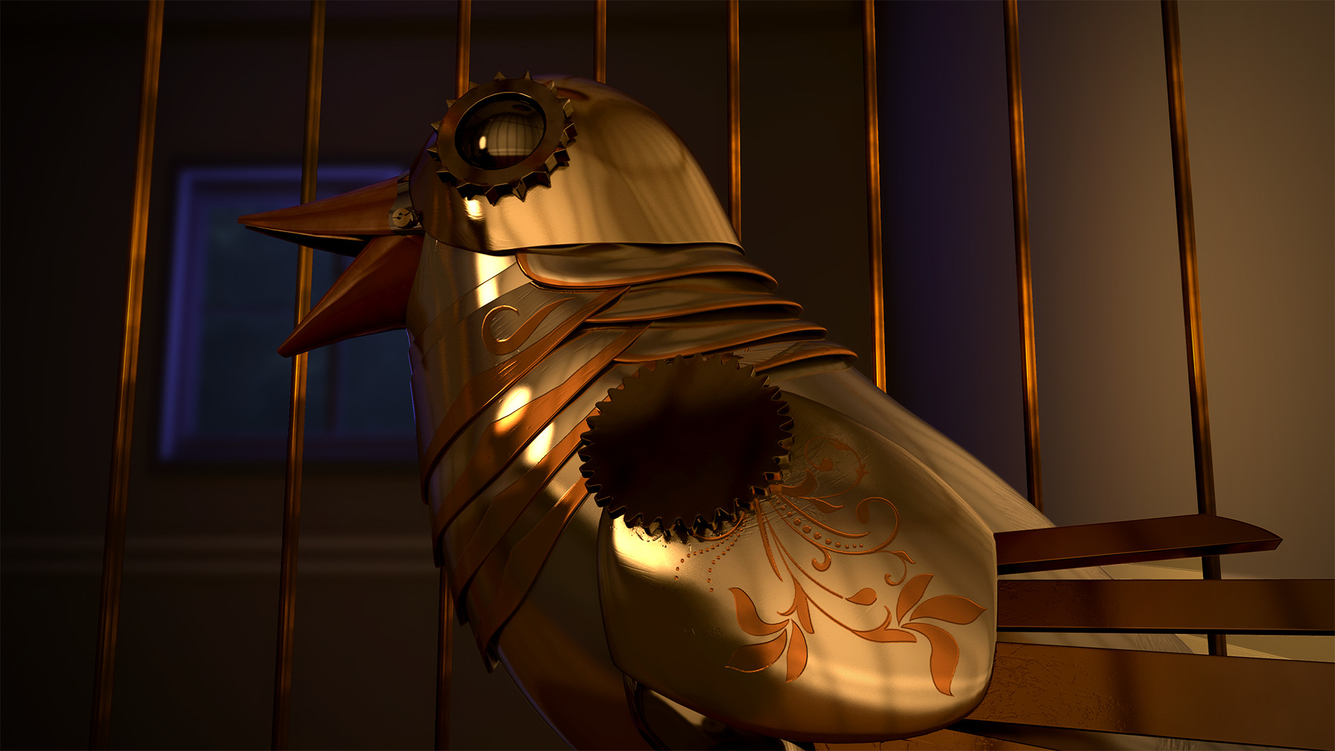 ArtStation - Mechanical Bird