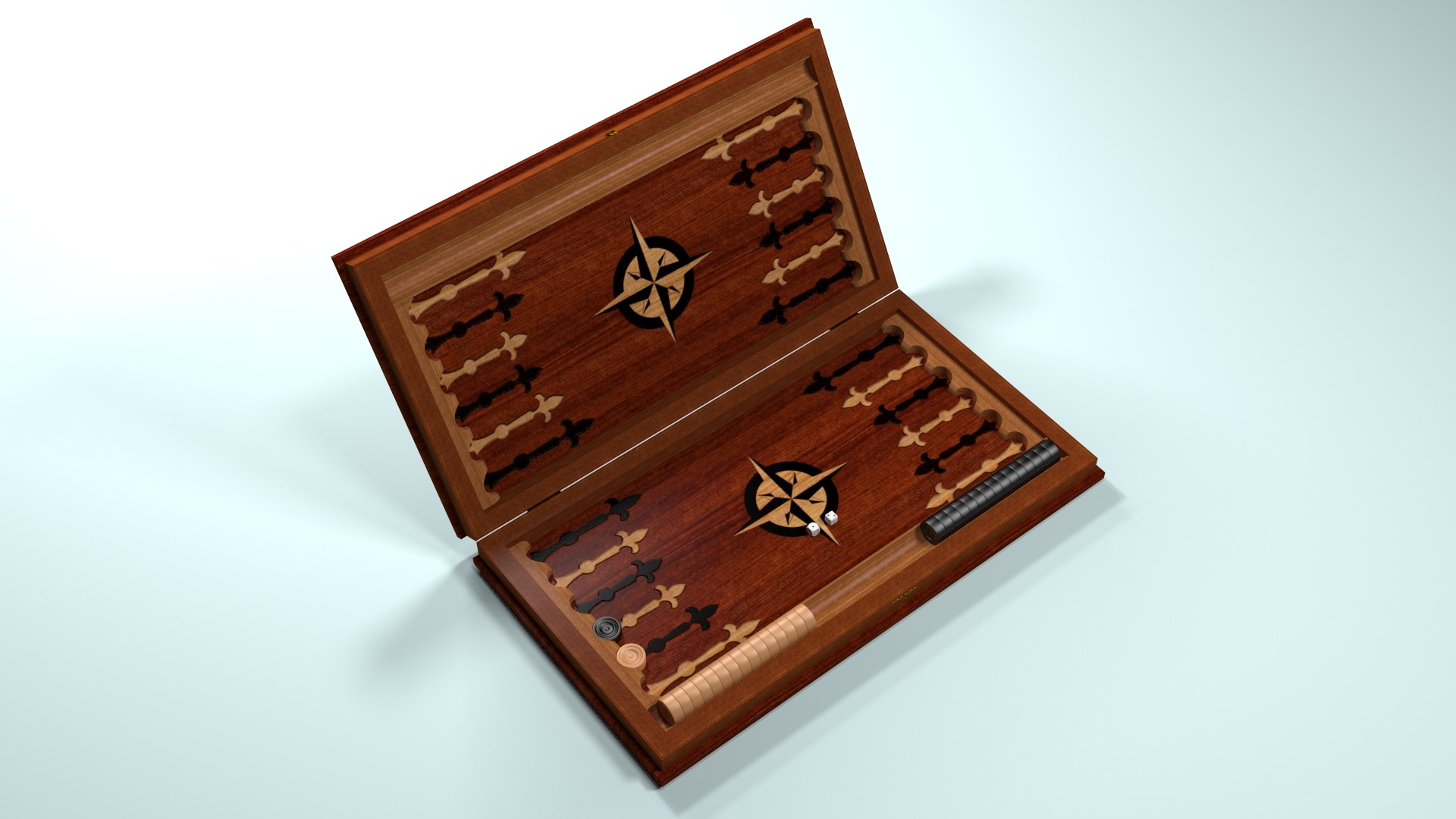 ArtStation - Russian Backgammon
