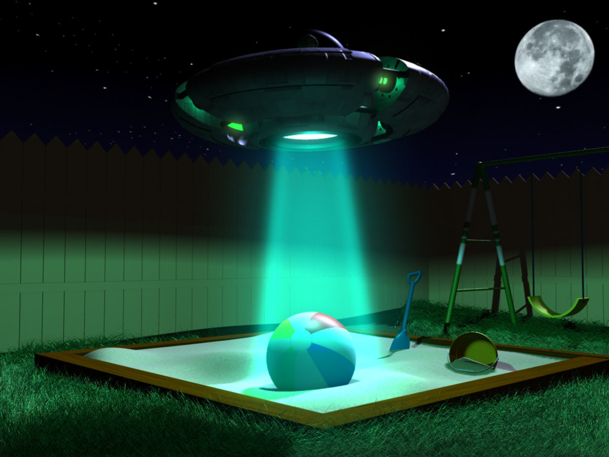 ArtStation - Alien Abduction