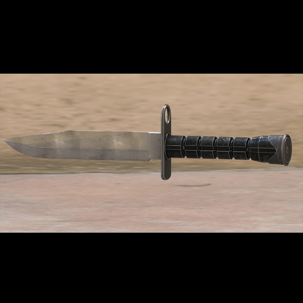 ArtStation - Bayonet Knife