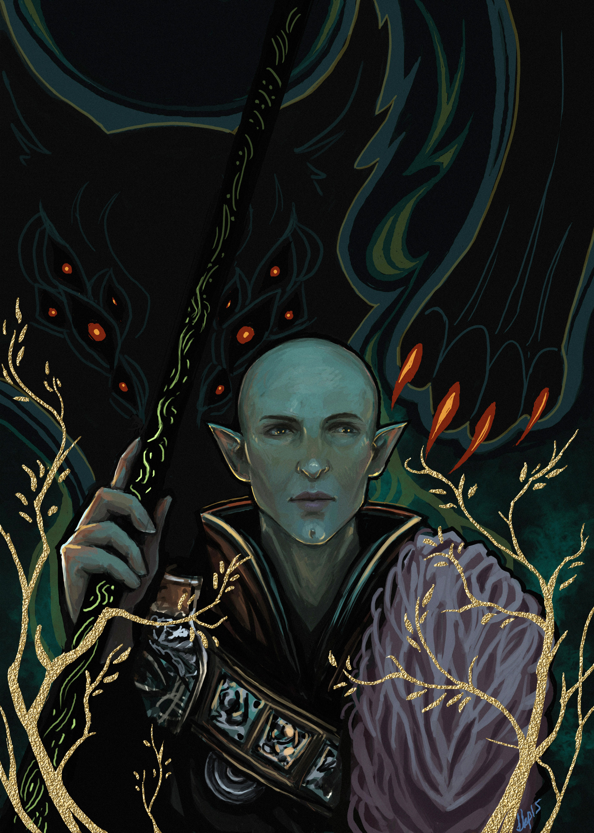 ArtStation - Solas Tarrot card