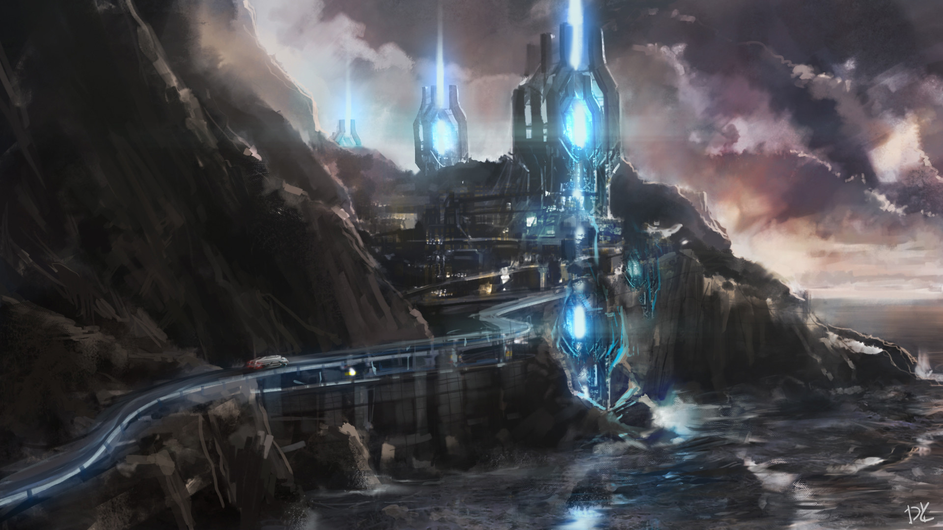 ArtStation - Energy sources concept art