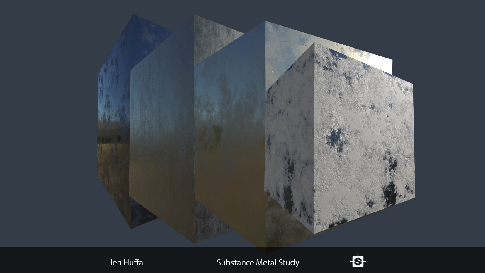 ArtStation - Substance Designer: Metal Study