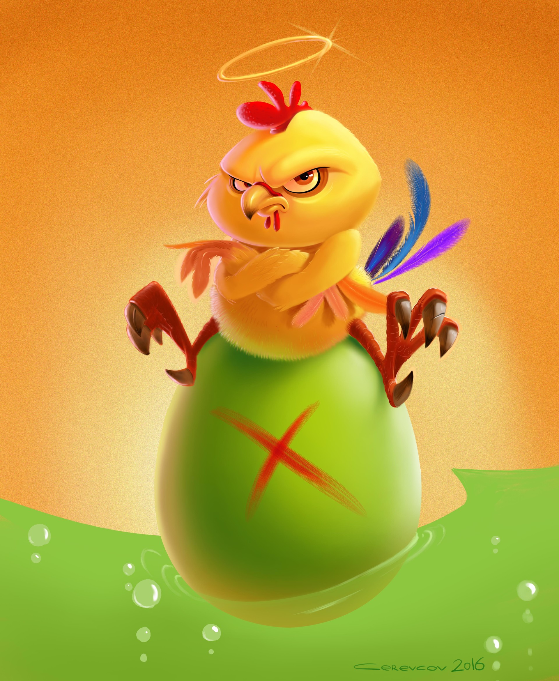 ArtStation - Chick easter egg