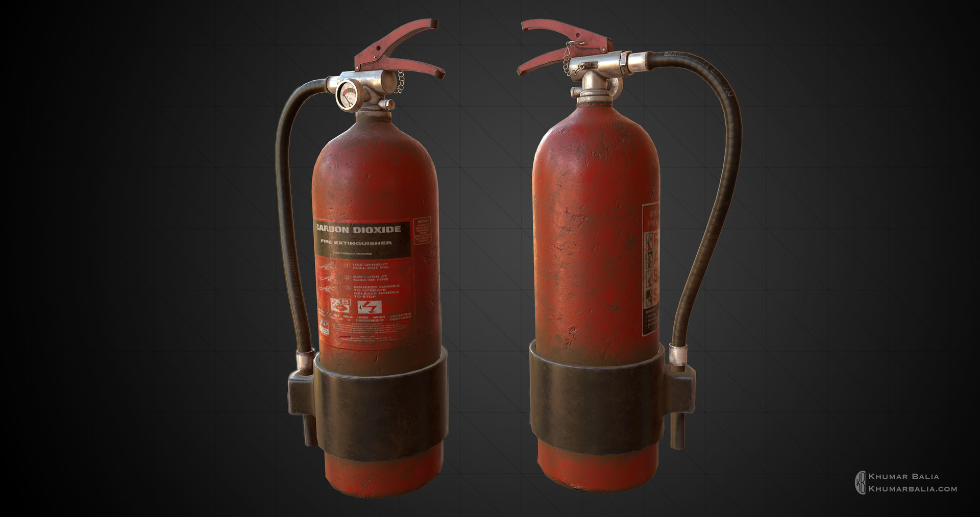 ArtStation - Simple Fire Extinguisher