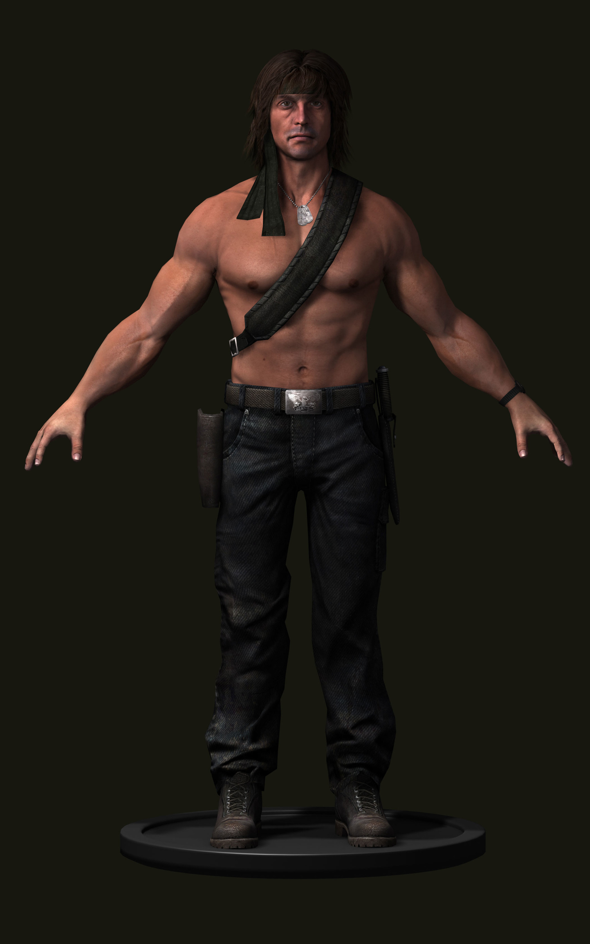 ArtStation - Rambo - First Blood