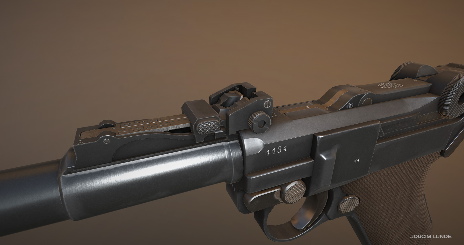 ArtStation - Artillery Luger