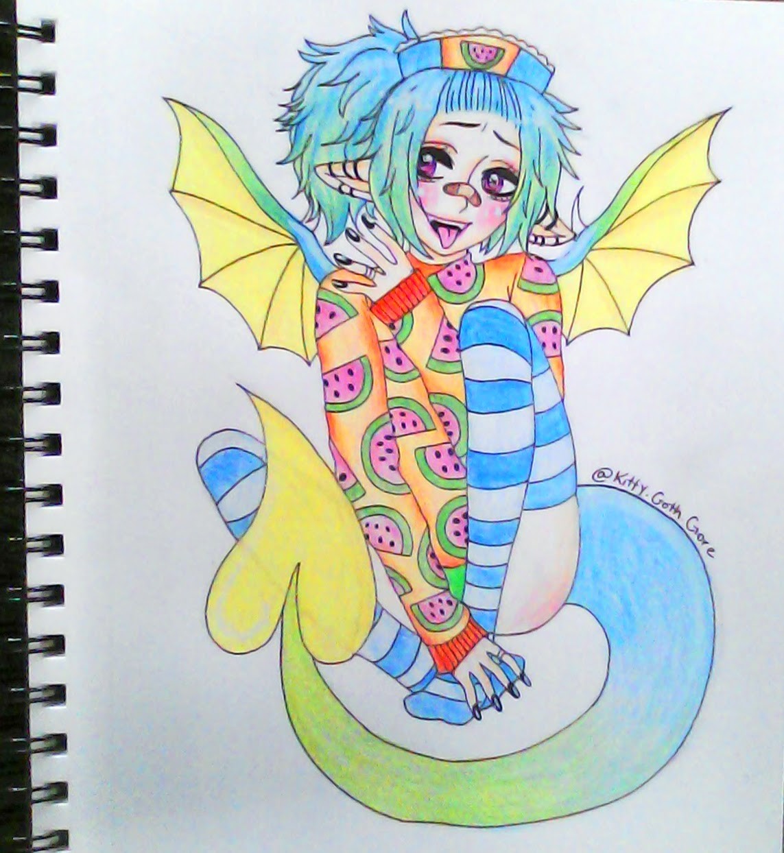 ArtStation - Rain~ (Line art)