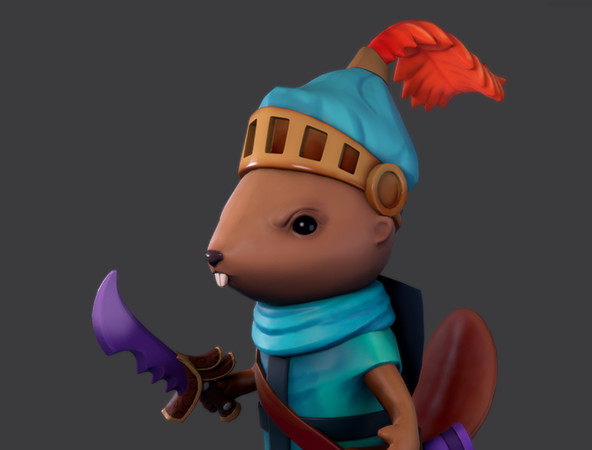 ArtStation - Beaver Knight