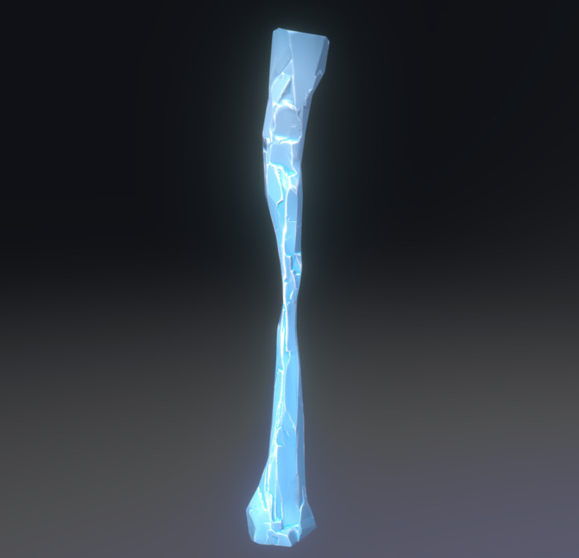 ArtStation - Ice Pillar for The Wastes